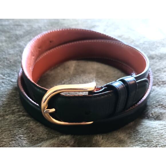 Haggar | Accessories | Haggar Mens Genuine Leather Belt Black Size 5 ...